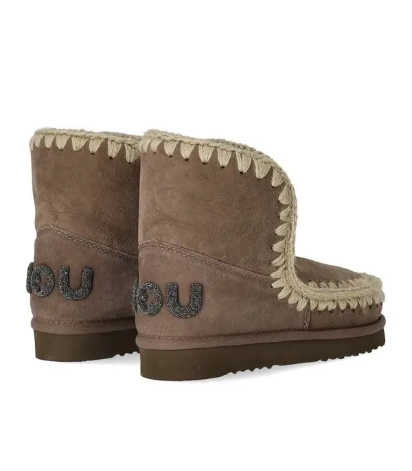 Mou Eskimo 18 Ankle Boots With Glitter Logo