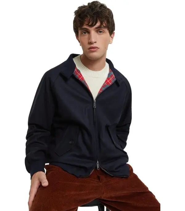 BARACUTA Melton 69 Deep Bomber Jacket