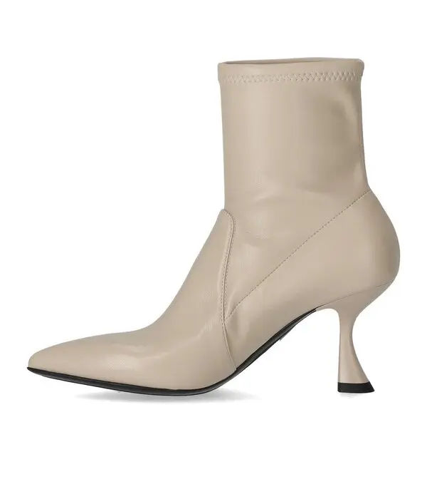 SERGIO LEVANTESI Junny Heeled Ankle Boots - White