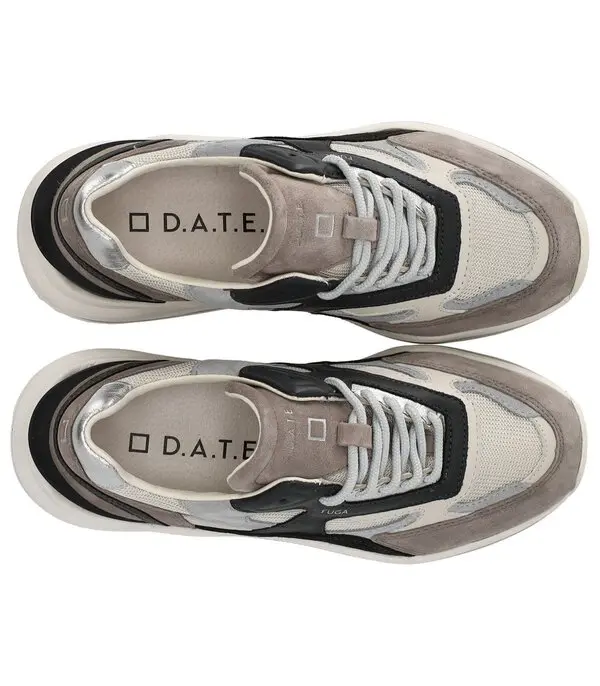 D.A.T.E. Fuga Dragon Sneaker - Ivory | Editorialist