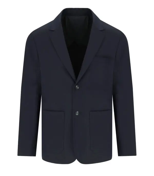 Emporio Armani Navy Single Breasted Jacket