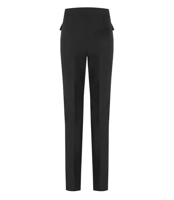 GANNI Twill Trousers With Pockets