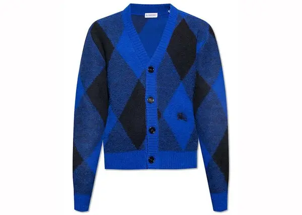 Burberry Argyle Check Cardigan
