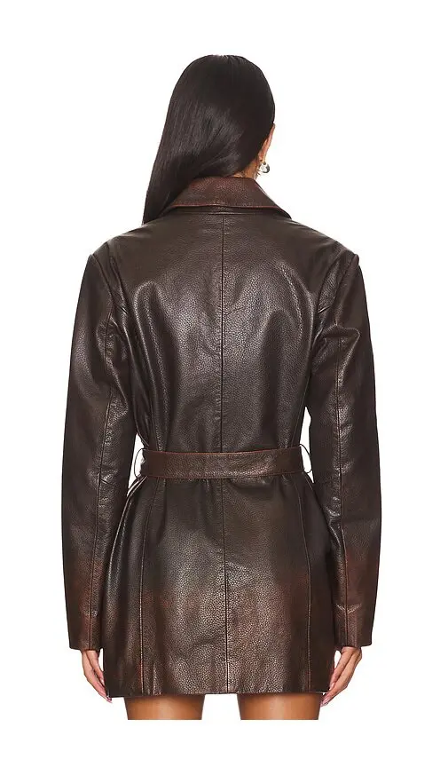 LAMARQUE Marlowe Leather Coat