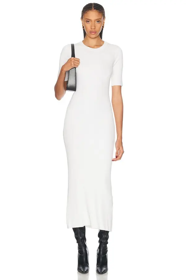 strapless open back dress Designer Resort dress for Women