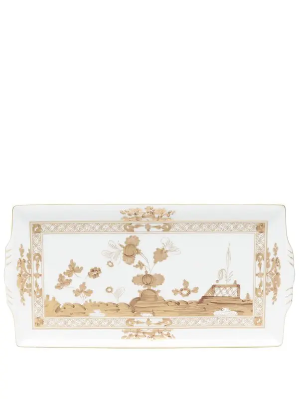 GINORI 1735 Rectanglar Tray - White