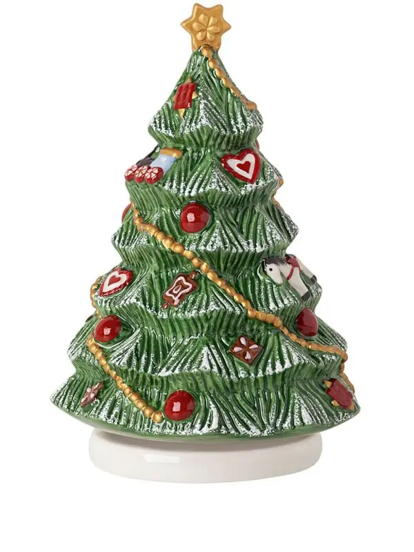 VILLEROY & BOCH Nostalgic Melody Tree Figurine - Green