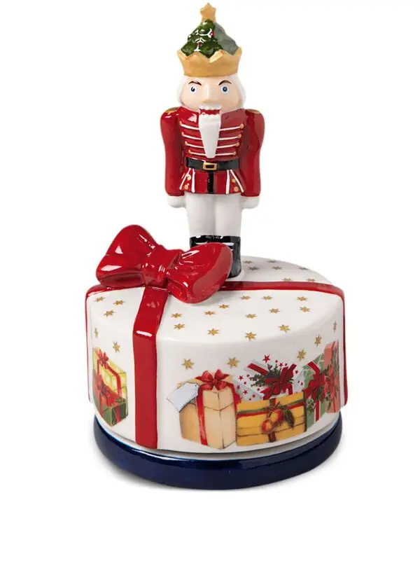 VILLEROY & BOCH Nostalgic Melody Nutcracker Rotating Figurine