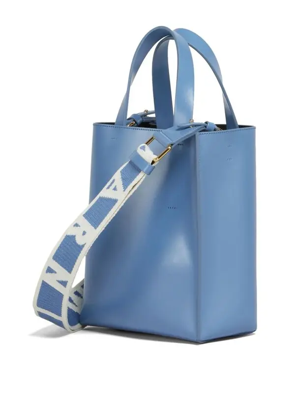 Marni Mini Museo Tote Bag - Blue