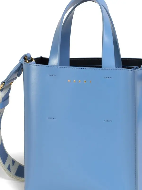 Marni Mini Museo Tote Bag - Blue