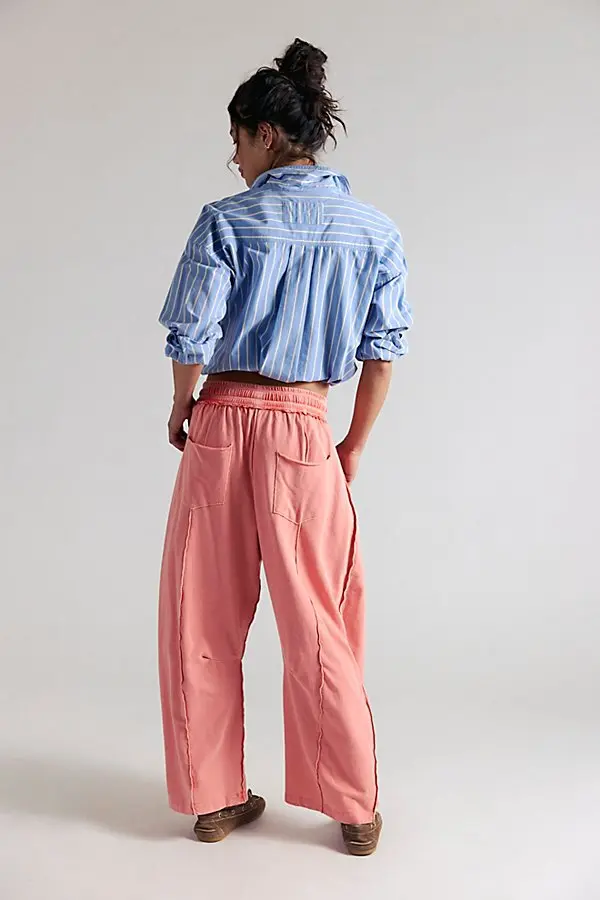 Free People Kaiden Pull-on Barrel Pants