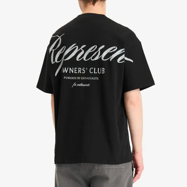 REPRESENT Owners Club Script T-shirt