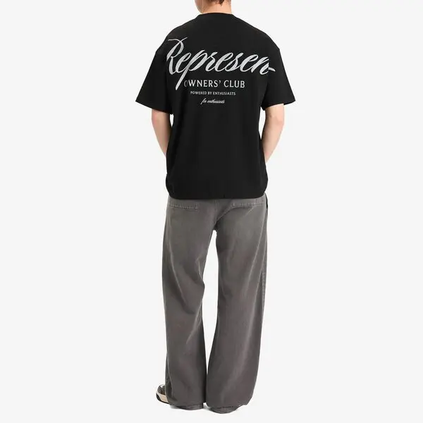 REPRESENT Owners Club Script T-shirt