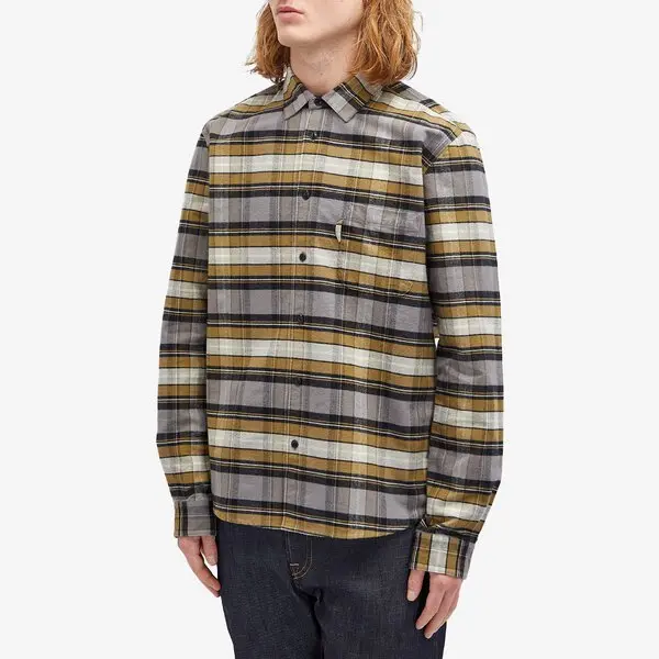 You Must Create Curtis Check Shirt - Green Multi