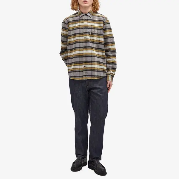 You Must Create Curtis Check Shirt - Green Multi