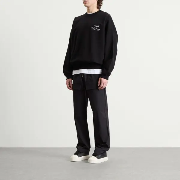 COLE BUXTON International Crew Sweatshirt - Black