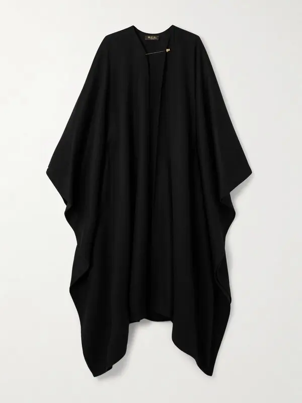 Loro Piana Maria Cashmere Wrap - Black