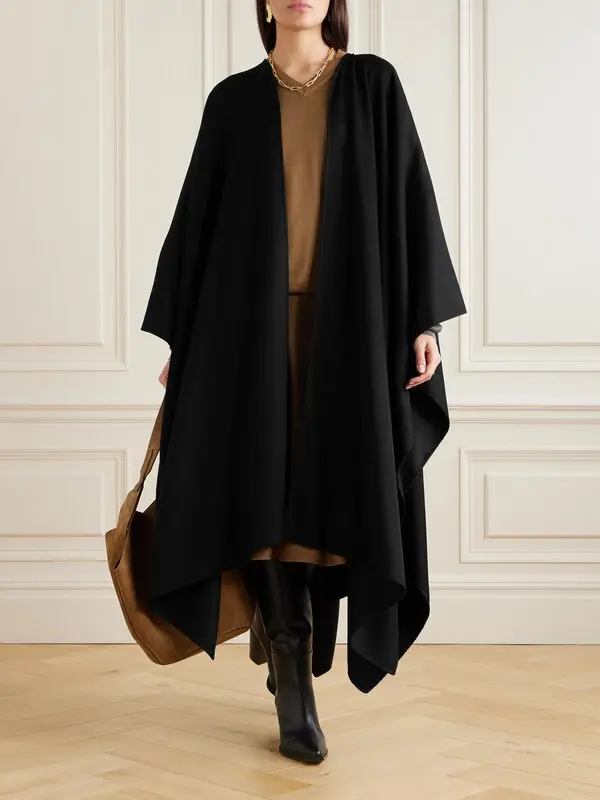 Loro Piana Maria Cashmere Wrap - Black