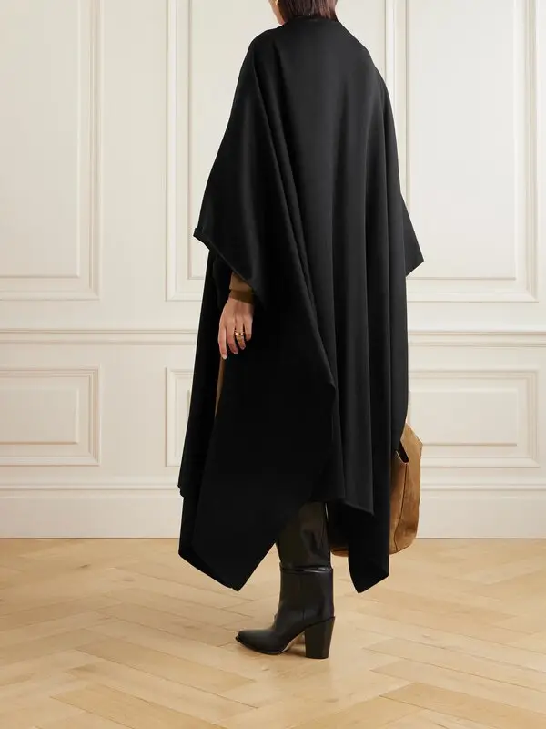 Loro Piana Maria Cashmere Wrap - Black