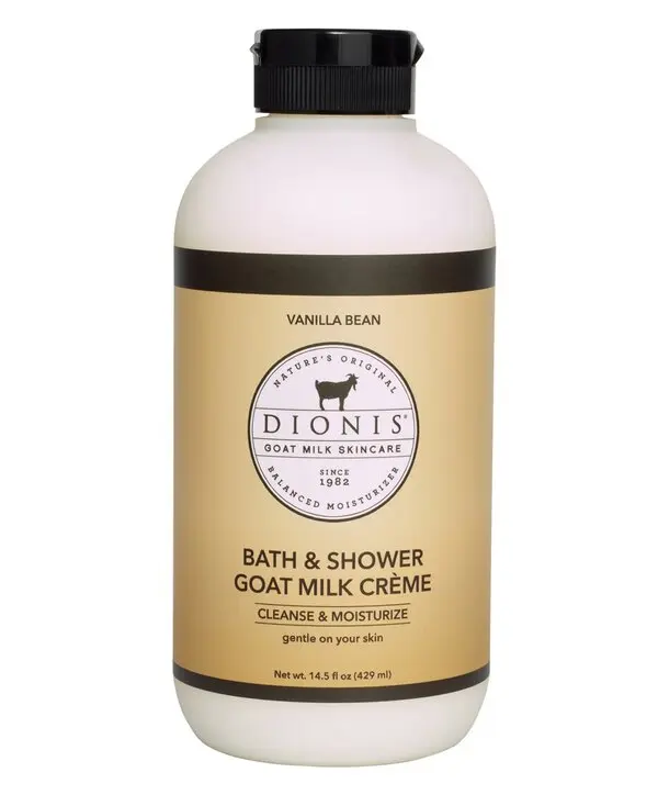 DIONIS GOAT MILK SKINCARE Vanilla Bean Goat Milk Bath Shower Creme 14.5 Fl Oz - No Color