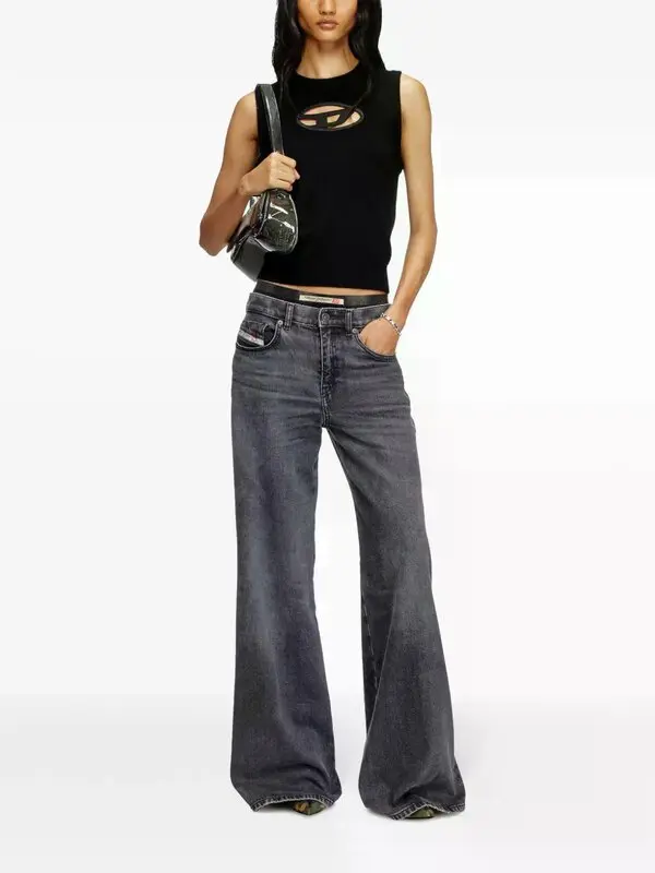 DIESEL® D-akemi Wide-leg Jeans