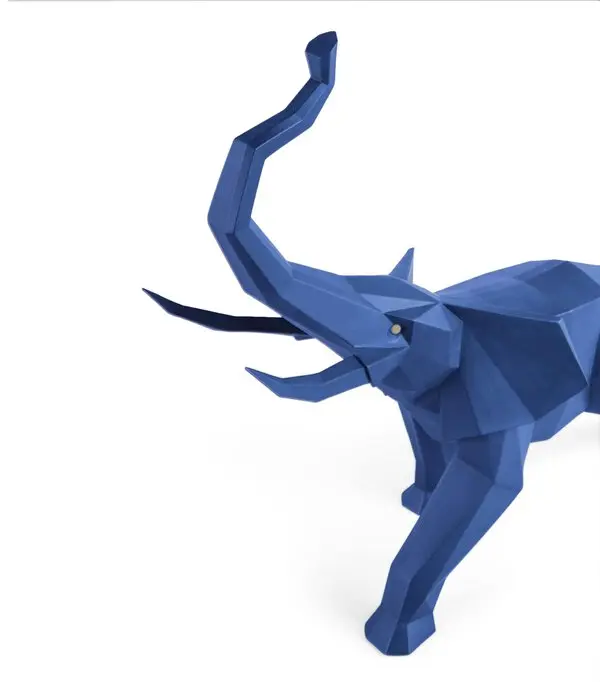 LLADRO Porcelain Elephant Figurine