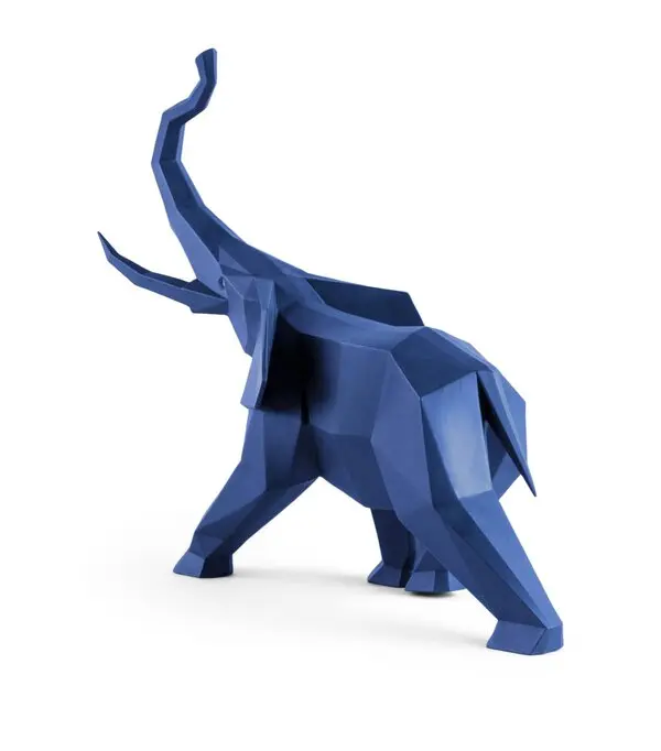LLADRO Porcelain Elephant Figurine