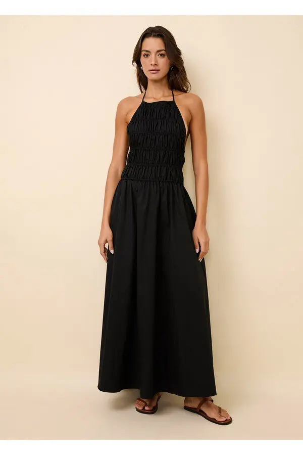 Solid & Striped Meira Halter Dress