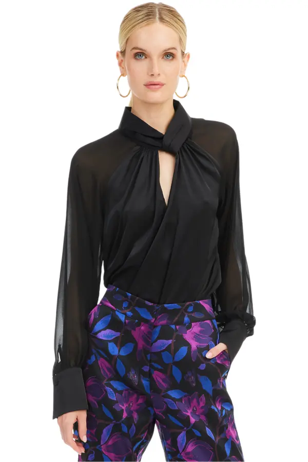 ALLISON NEW YORK Samantha Blouse - Black