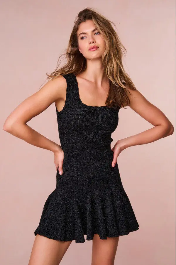 aje breeze knit dress Breeze Knit Midi Dress main image 1