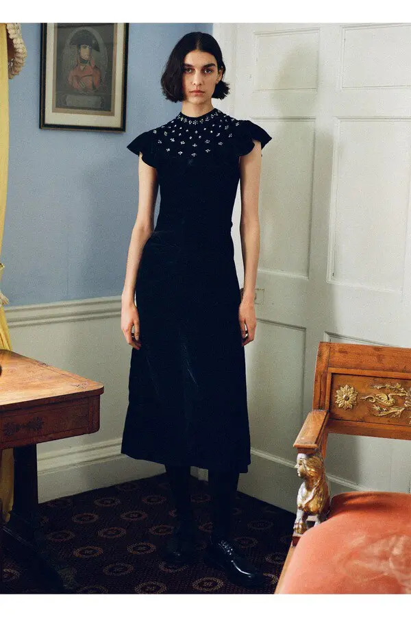 sea black velvet dress Miss Circle Women Qamra Black Velvet Off Shoulder Mermaid Maxi Dress