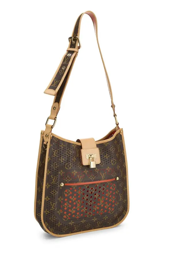 LOUIS VUITTON Monogram Perforated Musette