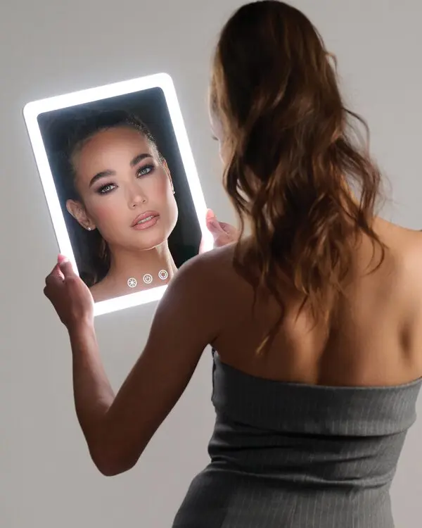 ILIOS LIGHTING Slim Rechargeable Makeup Mirror - No Color