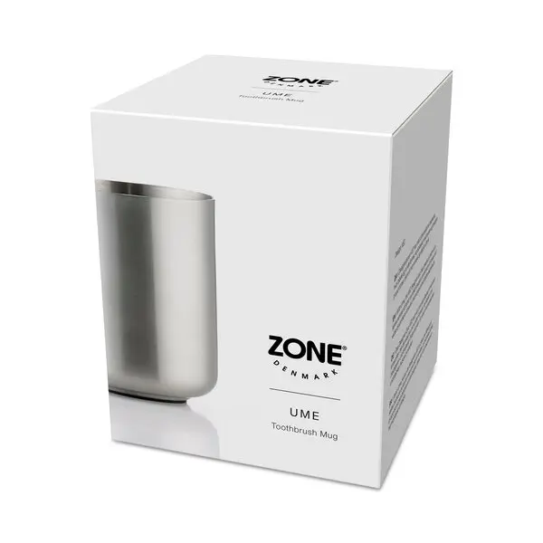 ZONE DENMARK Toothbrush Mug - Stainless