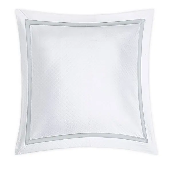 MATOUK Lowell Diamond Matelasse Oversized Euro Sham - Pool