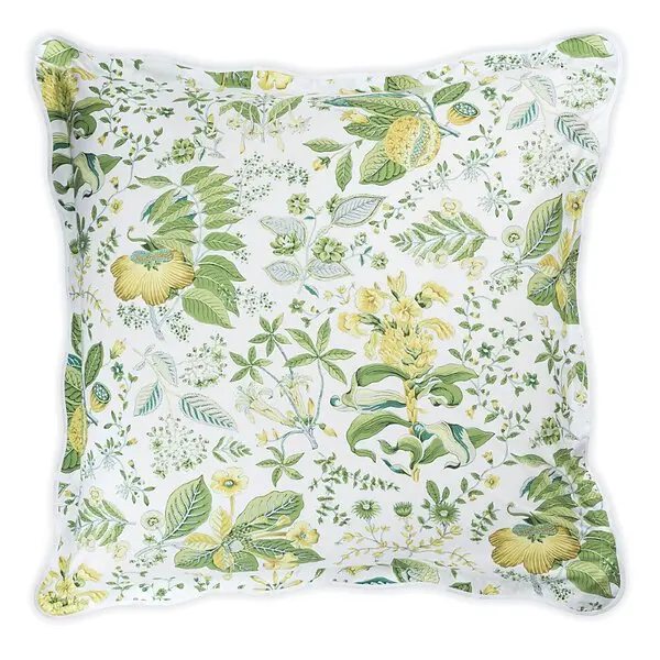 MATOUK Pomegranate Oversized Euro Sham - Citrus