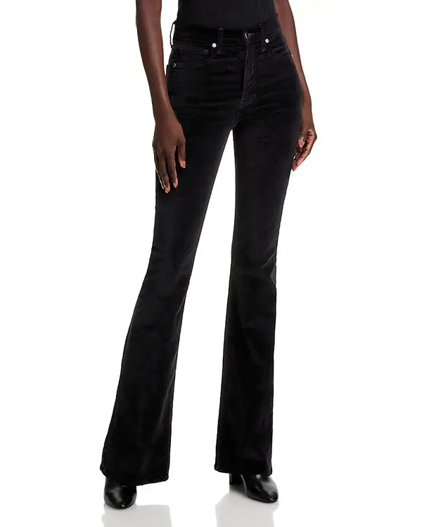 Veronica Beard Beverly High-rise Skinny Flare Jeans - Black