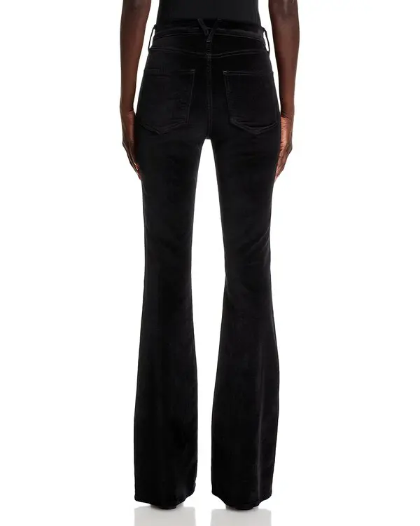Veronica Beard Beverly High-rise Skinny Flare Jeans - Black