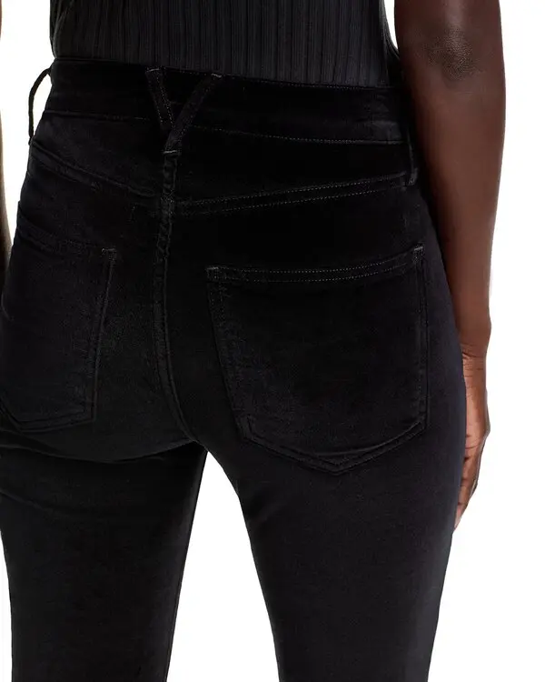 Veronica Beard Beverly High-rise Skinny Flare Jeans - Black