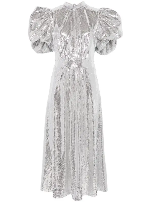 ROTATE BY BIRGER CHRISTENSEN Sequined Maxi Dress