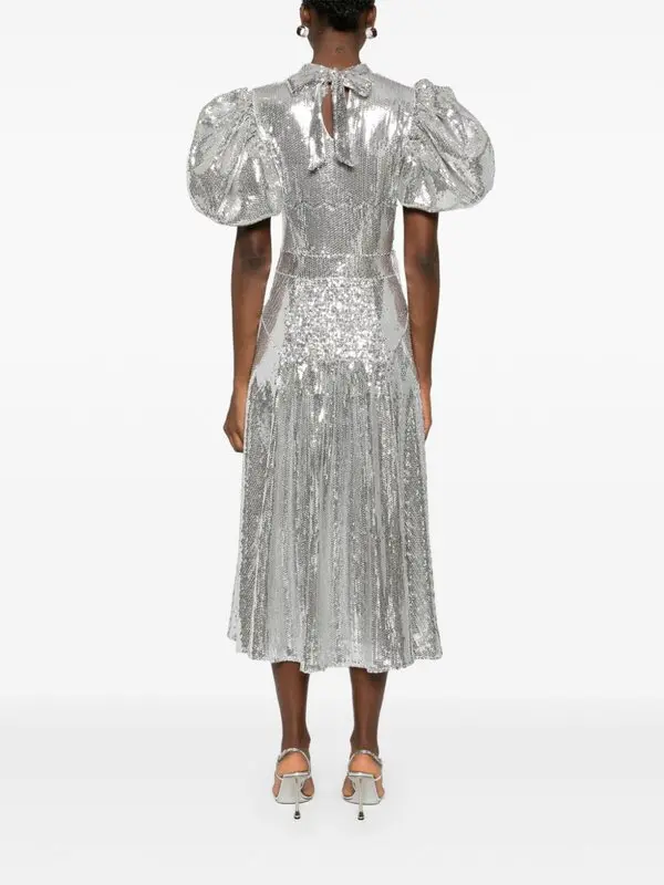 ROTATE BY BIRGER CHRISTENSEN Sequined Maxi Dress