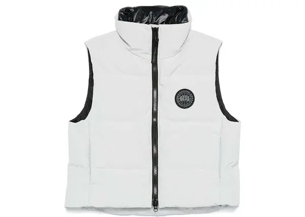 Canada Goose Black Label Grandview Cropped Vest - Silverbirch