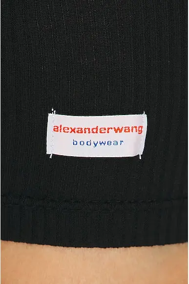 Alexander Wang Short Sleeve Crewneck Dress