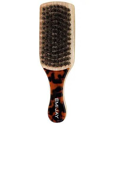 EMI JAY Mini Boar Bristle Brush - Tortoise