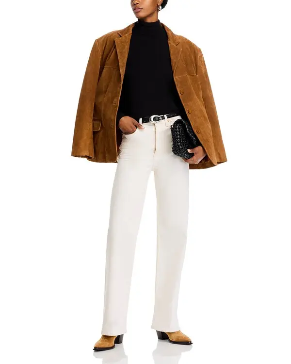 Velvet By Graham & Spencer Long Sleeve Mock Neck Top
