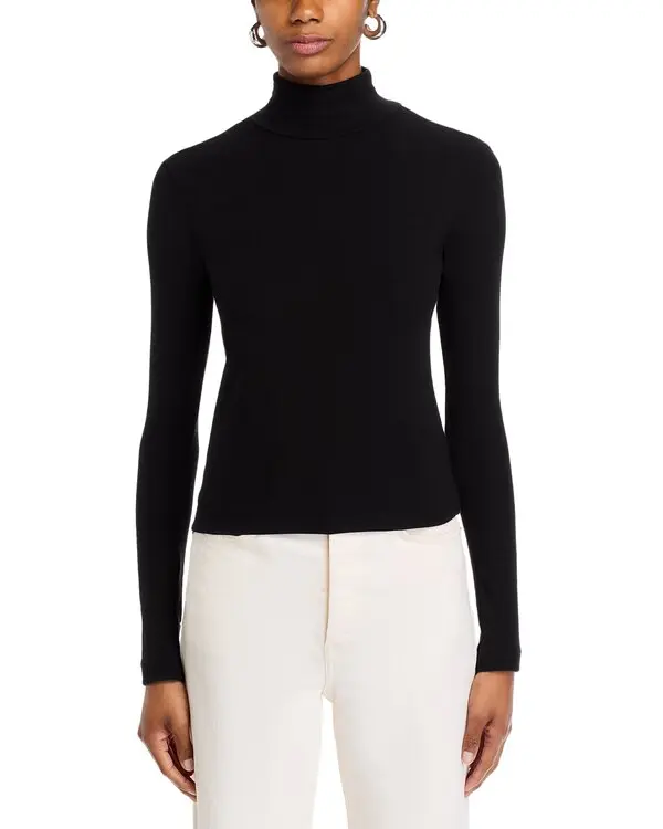Velvet By Graham & Spencer Long Sleeve Mock Neck Top