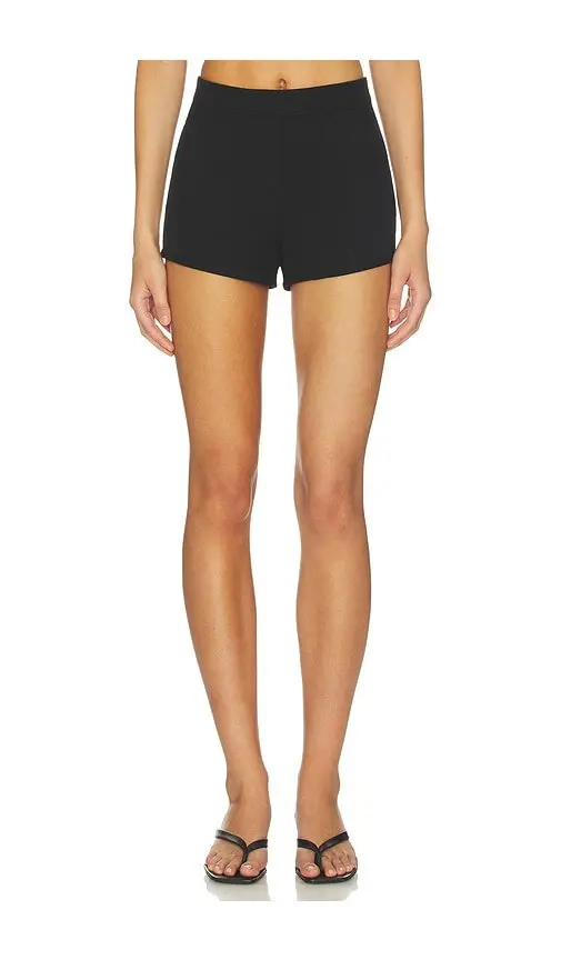 Superdown Ava Hot Short - Black Suiting