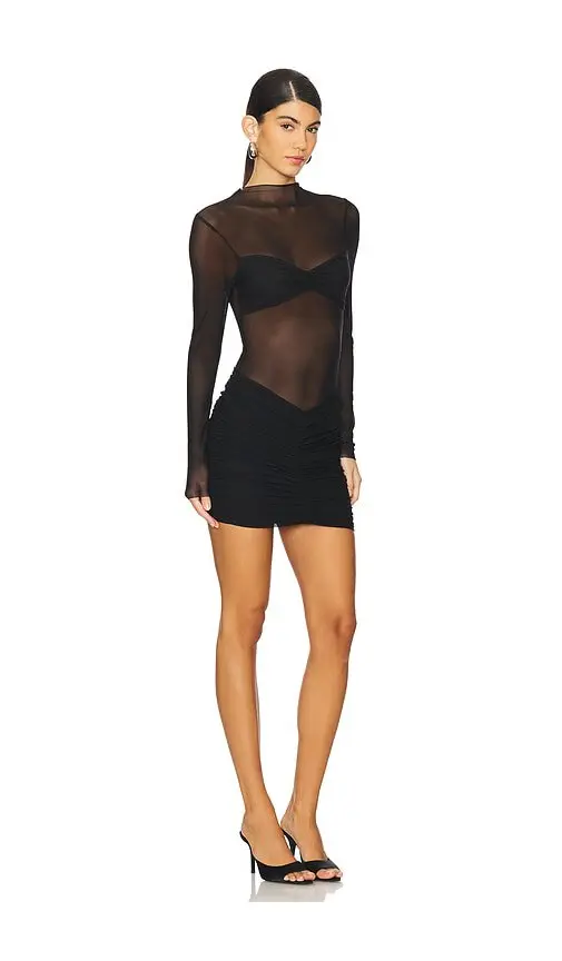 Superdown Carolina Mini Dress - Black