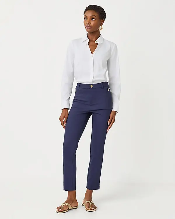 Lilly Pulitzer® 29' Ana High Rise Pant - True Navy