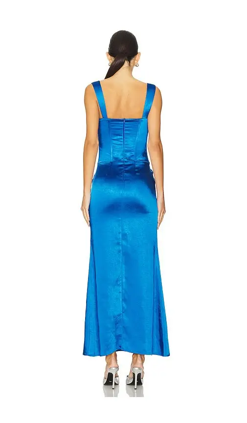 RUNAWAY THE LABEL Oura Maxi Dress - Royal